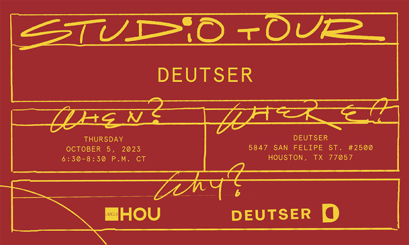 Studio Tour: Deutser - AIGA Houston