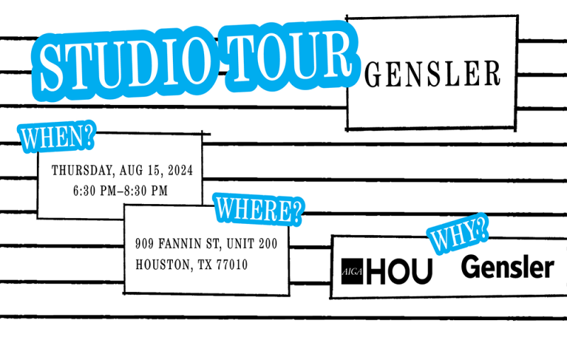 Studio Tour: Gensler - AIGA Houston