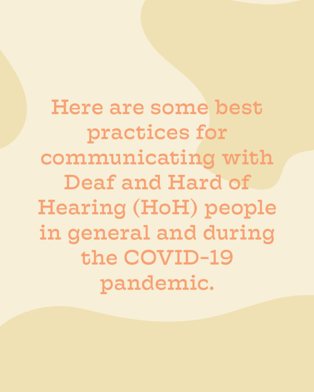 Deaf Awareness Month 2021 - AIGA Houston